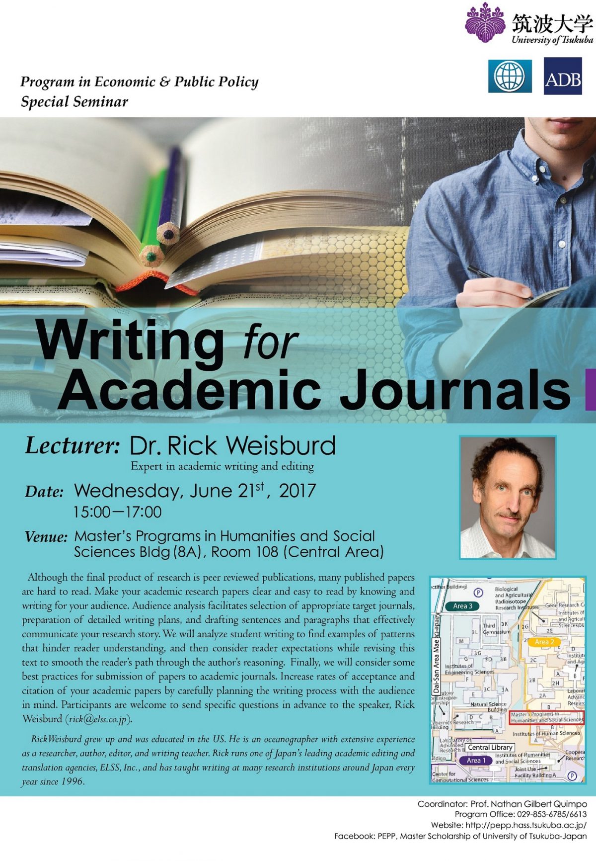 PEPP Seminar: Writing for Academic Journals (June 21)|Events & Seminars ...